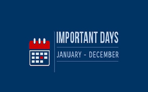 IMPORTANT DAYS & DATES